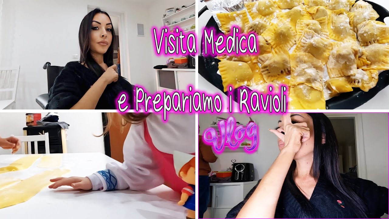 ANDIAMO DAL MEDICO👩🏻‍⚕️ RAVIOLI FATTI CON GLI AVANZI 🥟 - YouTube