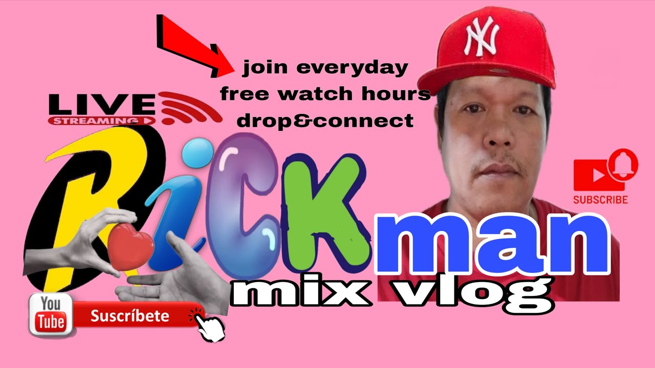 RICKMAN MIX VLOG is live.HAPPY TUESDAY EVENING.. - YouTube