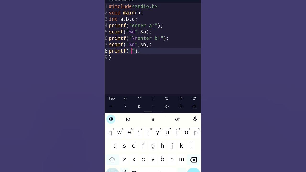 Wait For End 😱😱 C Coding Program Swaping Method 3 C Coding By Ks Youtube