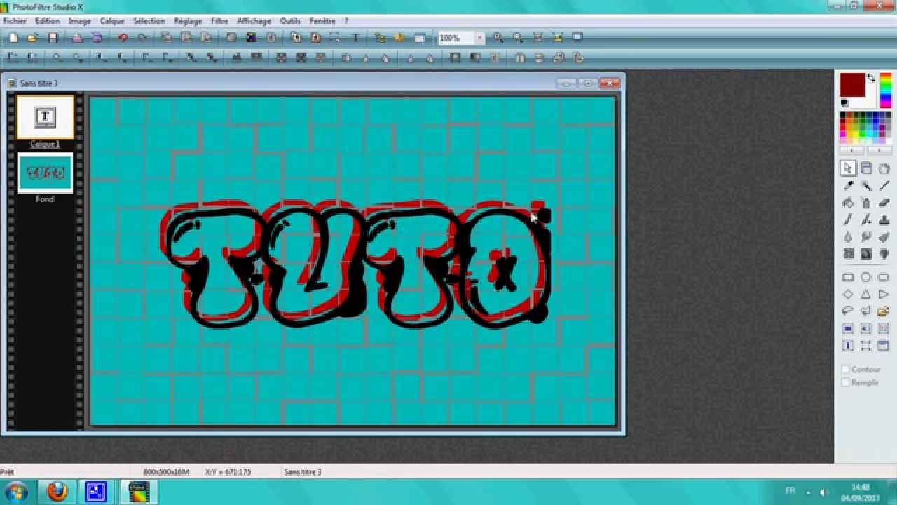 comment utiliser photofiltre studio x (facile) - YouTube