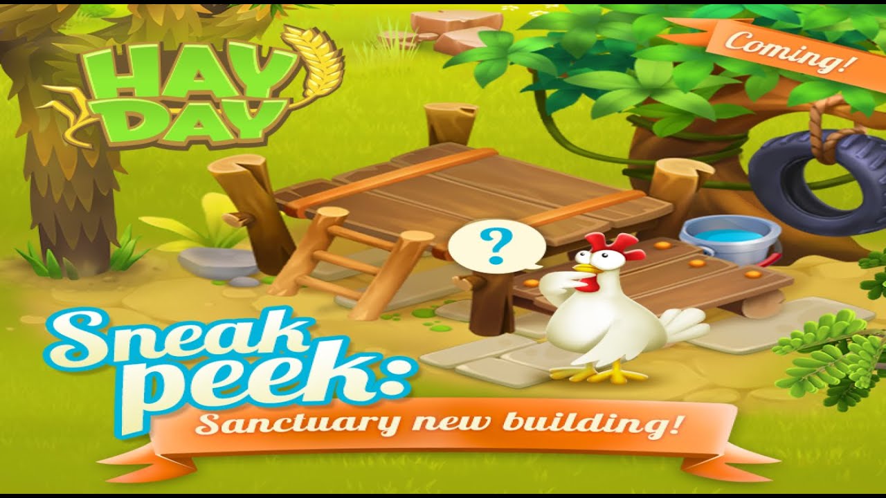 HAY DAY Update 2020 - Sneak Peek - New Sanctuary Building & Animal ...