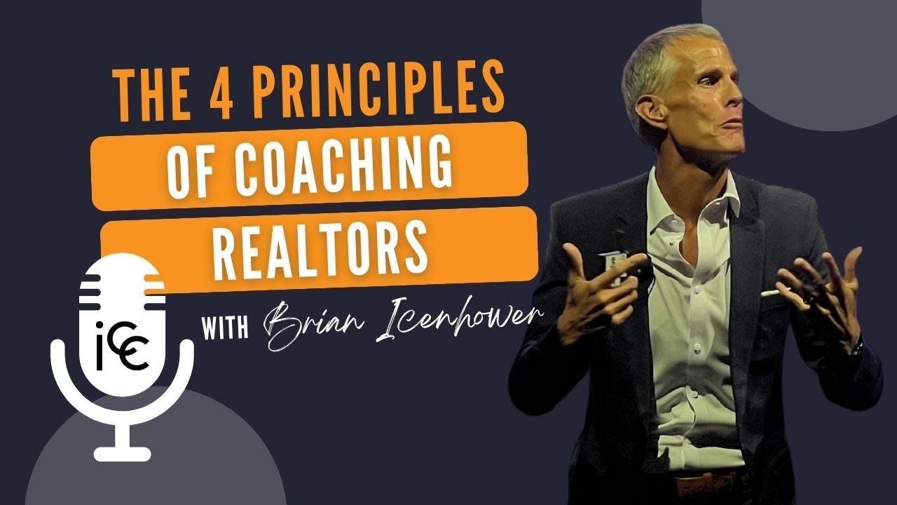How to Coach Realtors - The 4 Key Principles - YouTube