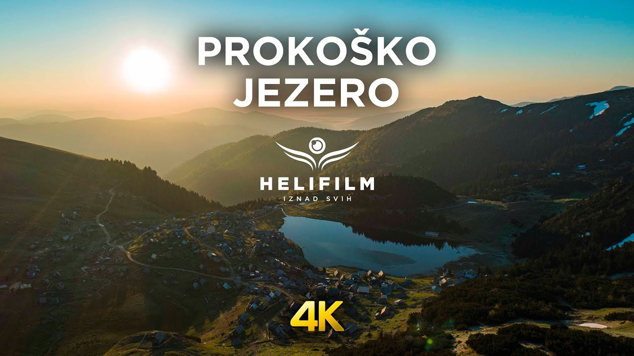 4K Planinski biser Prokosko jezero - Vranica - Prokosko lake - HELIFILM ...