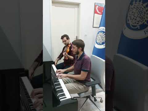Waves of the Danube (Tuna Dalgaları) piano violin cover