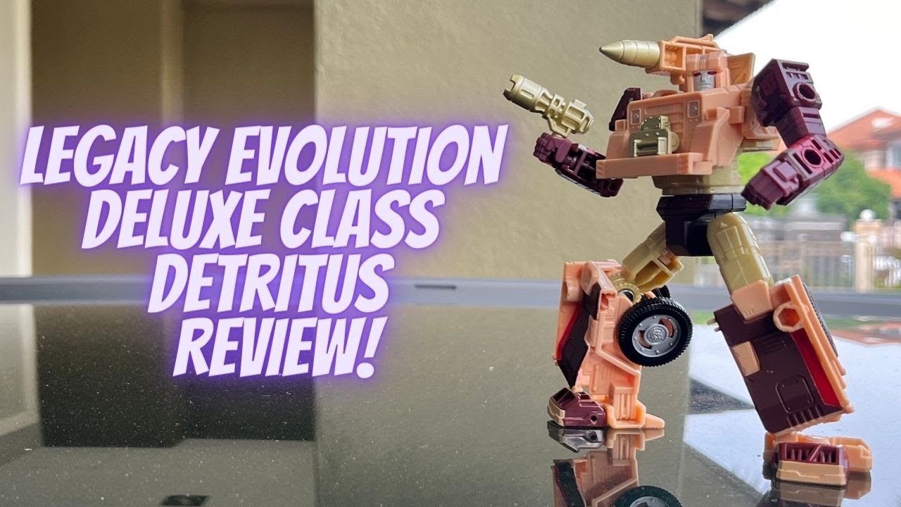 JJ Prime REVIEWS: Transformers Legacy Evolution Deluxe DETRITUS! - YouTube
