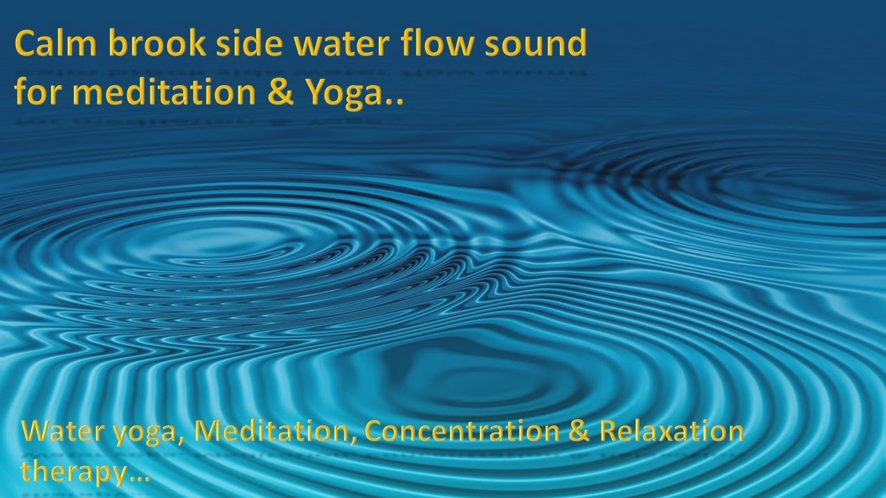 Small Water Stream Sound Meditation & Relaxation Music of Water 1 hour ...