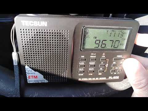 2019-10-04 FM Scan Baja Hungary, Tecsun PL 606