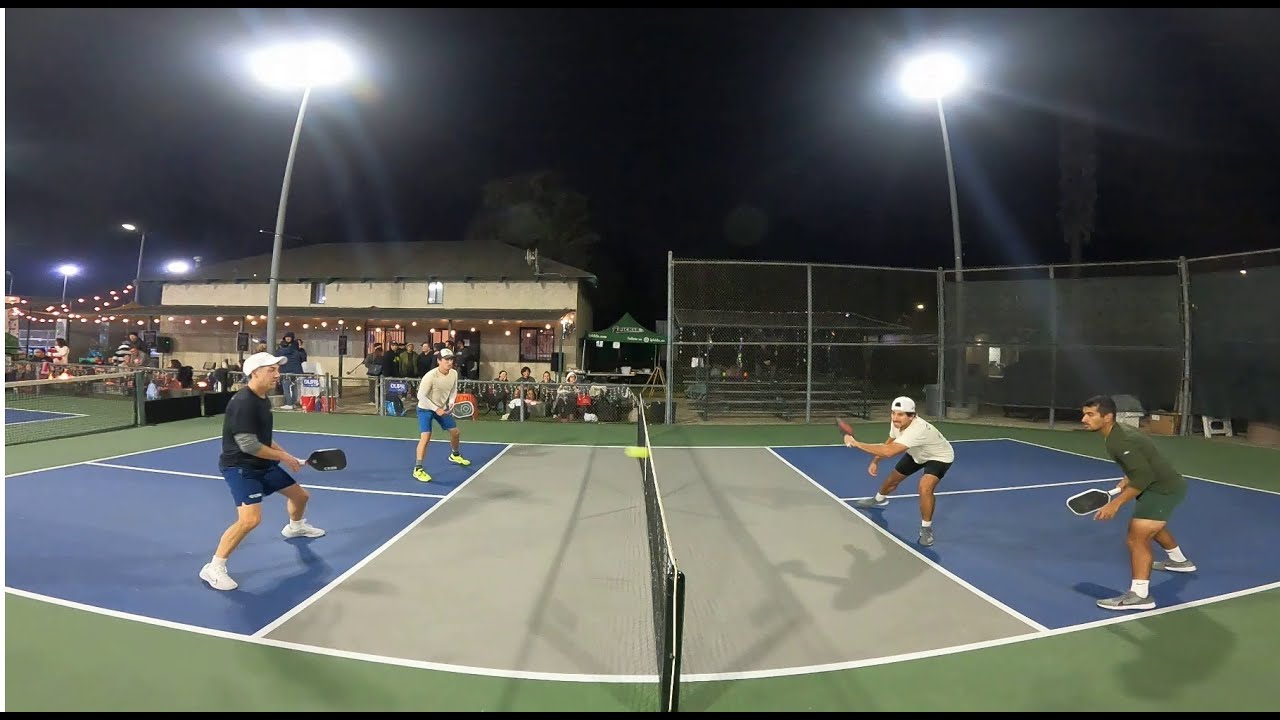 $3000 iPickle Winter Classic Men's Open Semifinals Matt Baca Alex Emery ...