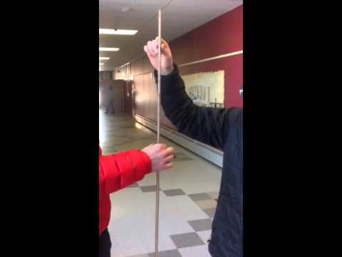 Dropping a Ruler - YouTube