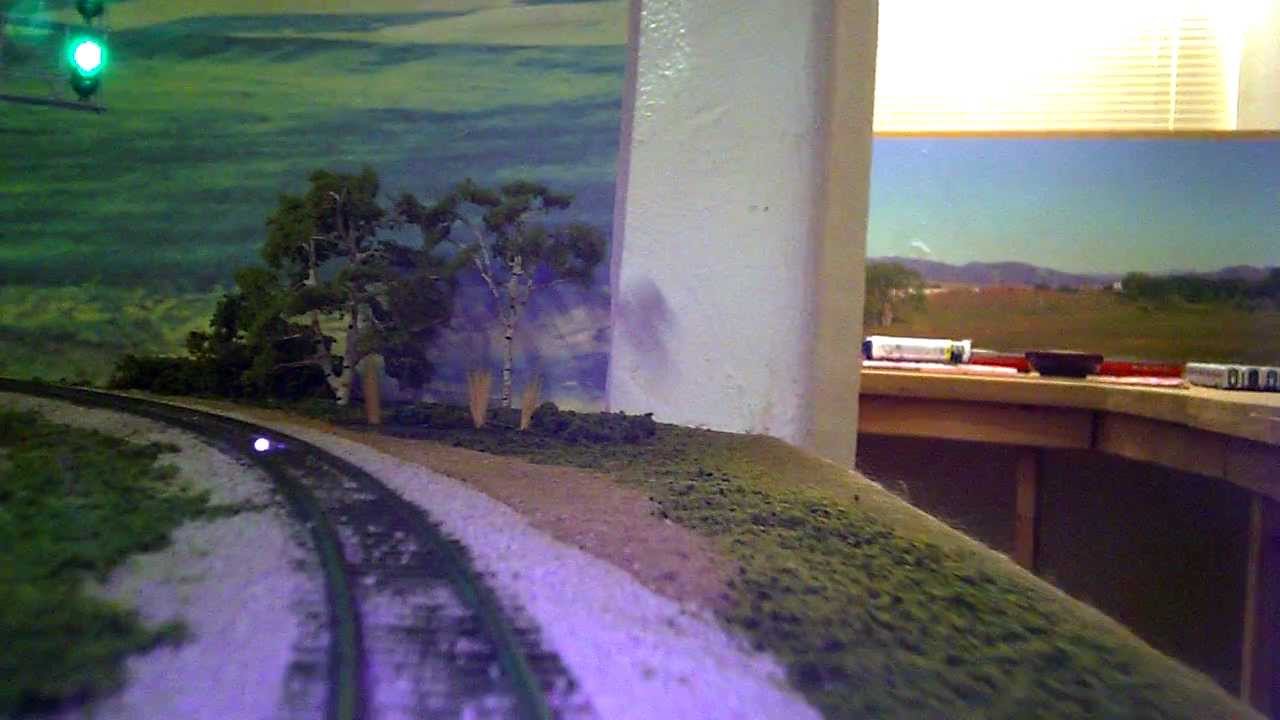 On board camera view of the layout - YouTube