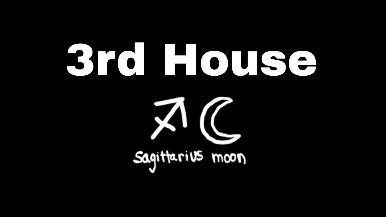 Natal Sagittarius Moon in the 3rd House | Generalizing Your Reality 🤔🧗 ...