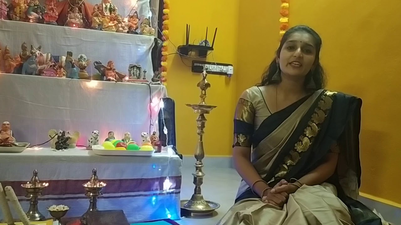 Vijayadasami Pooja & Procedure explained by Guru. Smt Varshini Rajaraman - YouTube