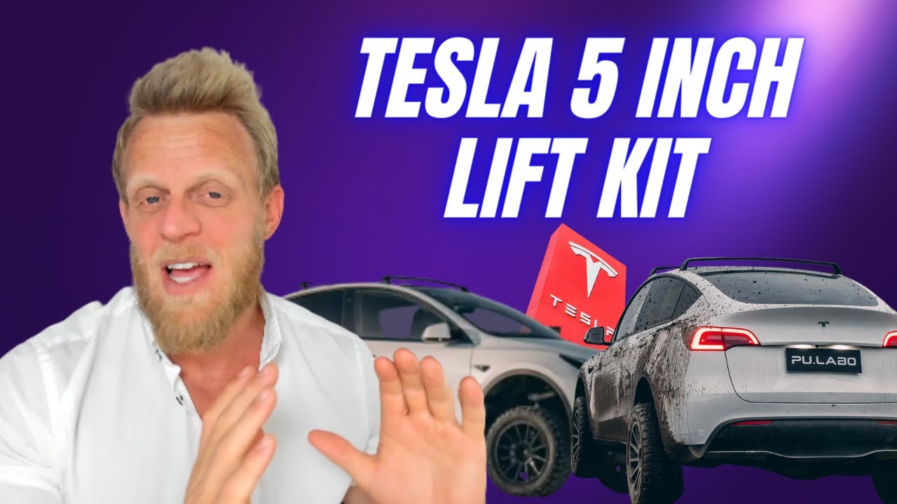 Tesla Model 3 and Y get adjustable 5 inch lift kit for driving over big ...