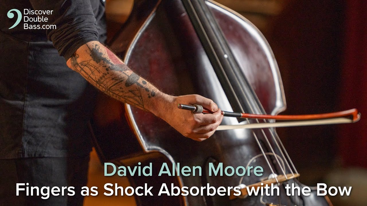 Fingers as Shock Absorbers - Double bass bowing lesson - YouTube