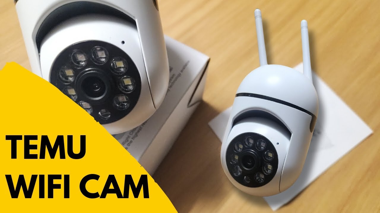 ASMR Unboxing of My Super Cheap WIFI Security Camera | Temu - YouTube