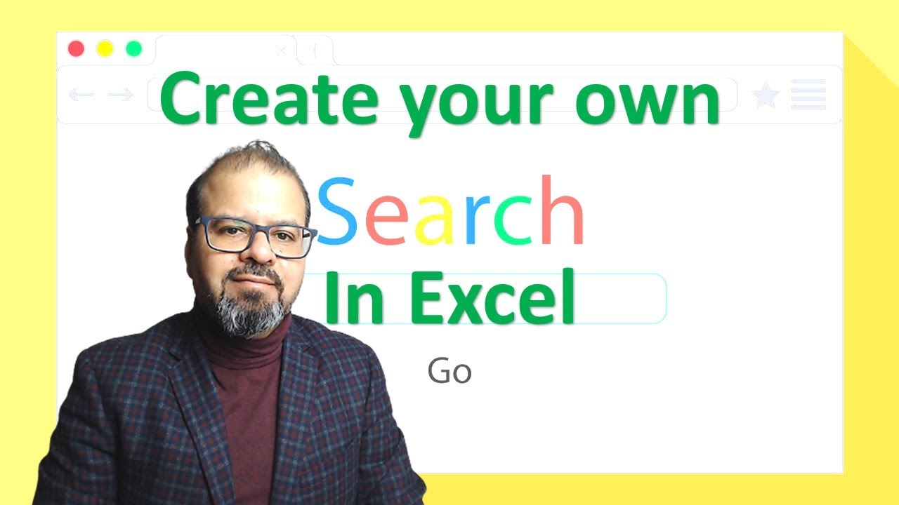 Create Your Search In Excel YouTube Create Your Search In Excel YouTube