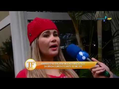 TV Fama 14/07/2014 - Mulher Maçã explica barraco com ex do MC K9