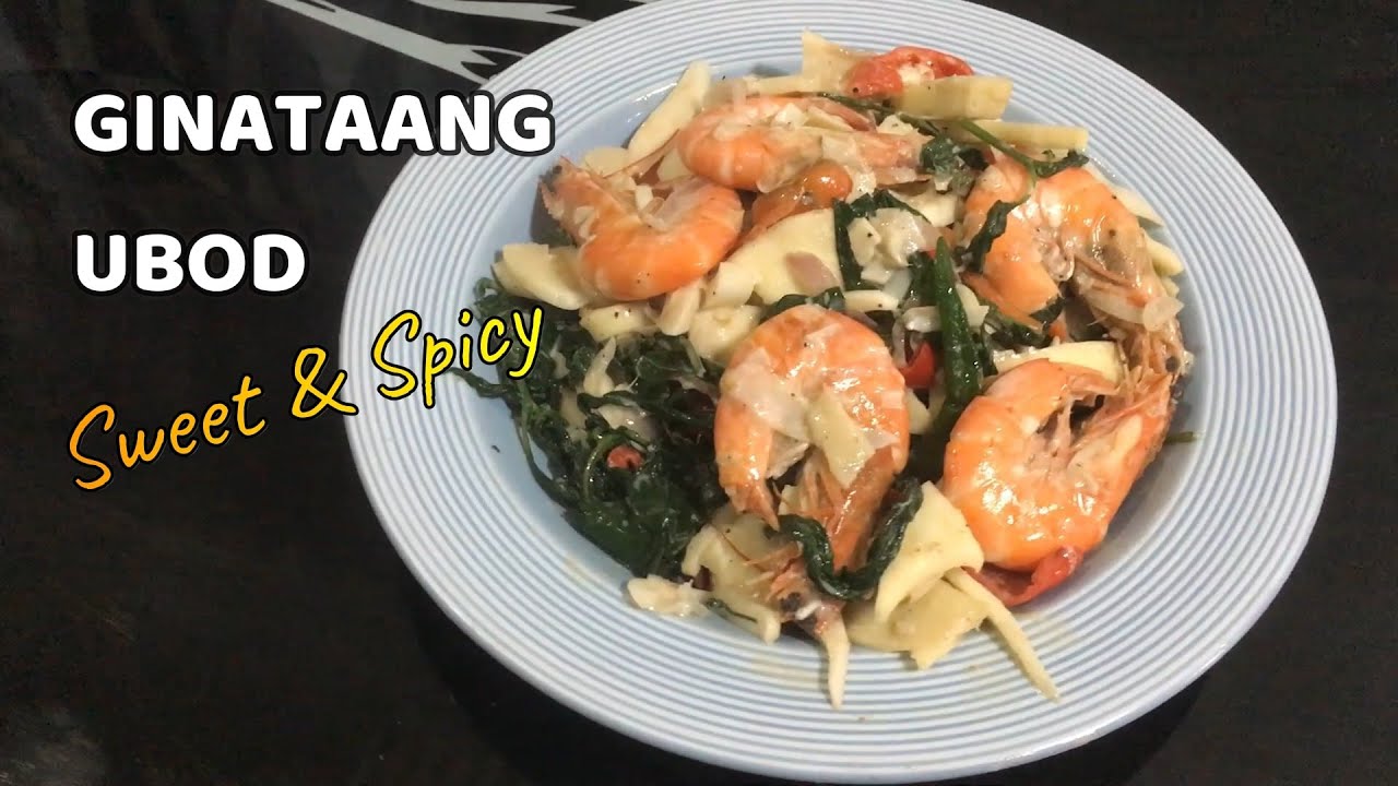 GINATAANG UBOD NG NIYOG Sweet & Spicy | Heart of Palm - YouTube