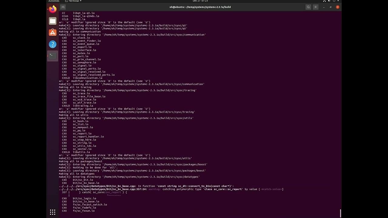 SystemC - Install - YouTube