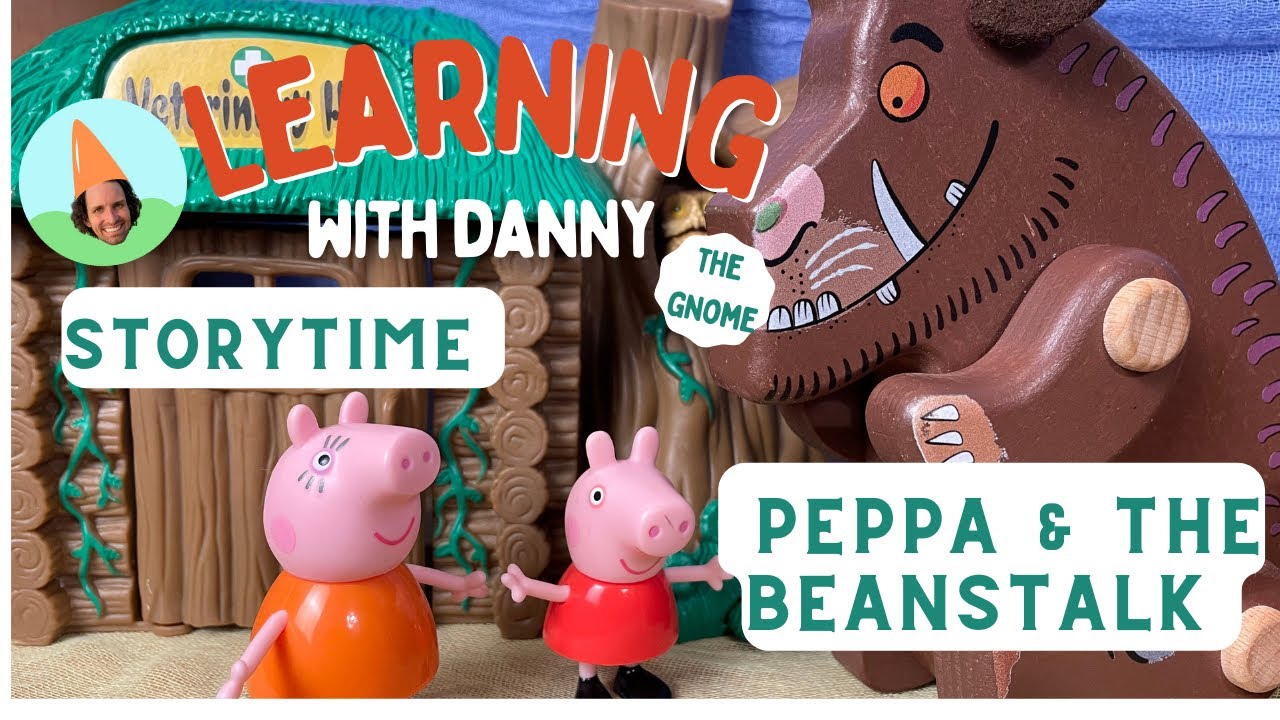 Jack and the Beanstalk - Story Time for Kids (Peppa Pig and the Giant ...