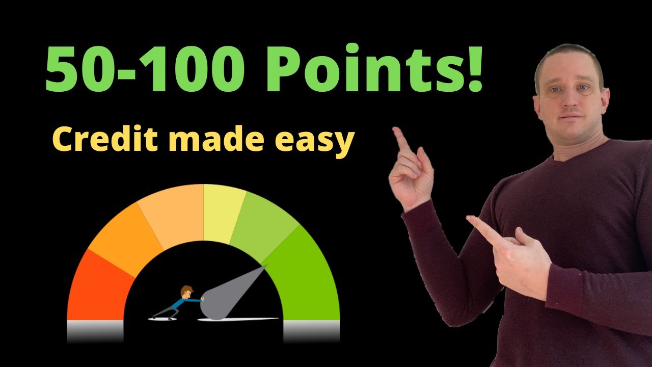 DIY Credit Repair: Easy 50-100 Point Increase - YouTube
