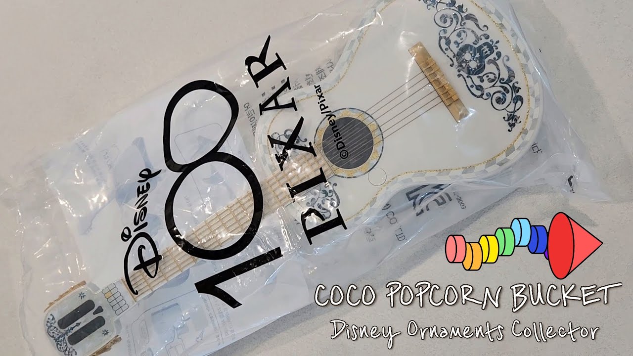 DISNEY PIXAR COCO POPCORN BUCKET review (sound full ver.) - YouTube