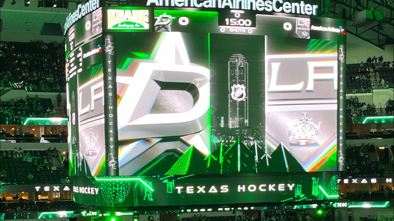 Dallas Stars intro vs the Los Angeles Kings - YouTube