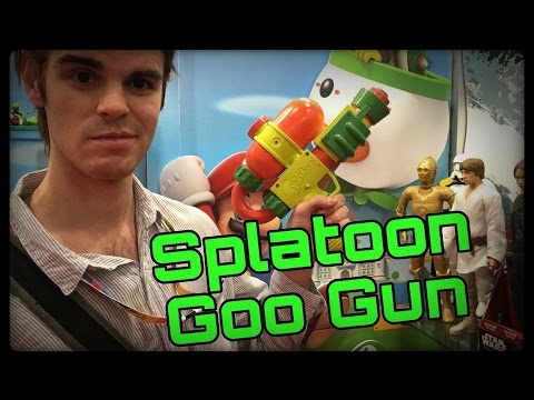 First Look: Official Splatoon Goo Shooters - YouTube