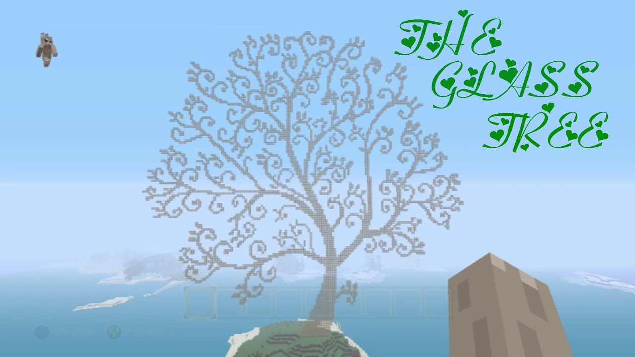 Minecraft - Worldtour/ My build: The glass tree - YouTube