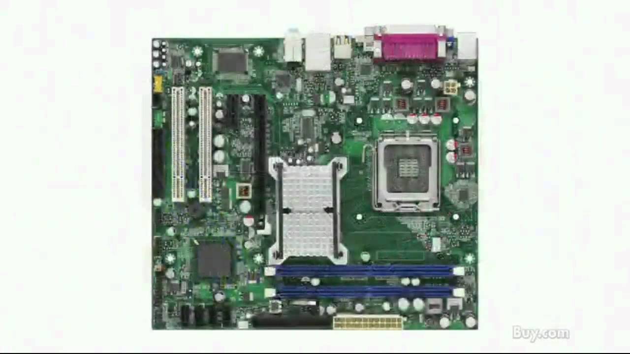 Motherboard Intel Classic Series Dg41ty Lga 775 Atx Video Hd - YouTube