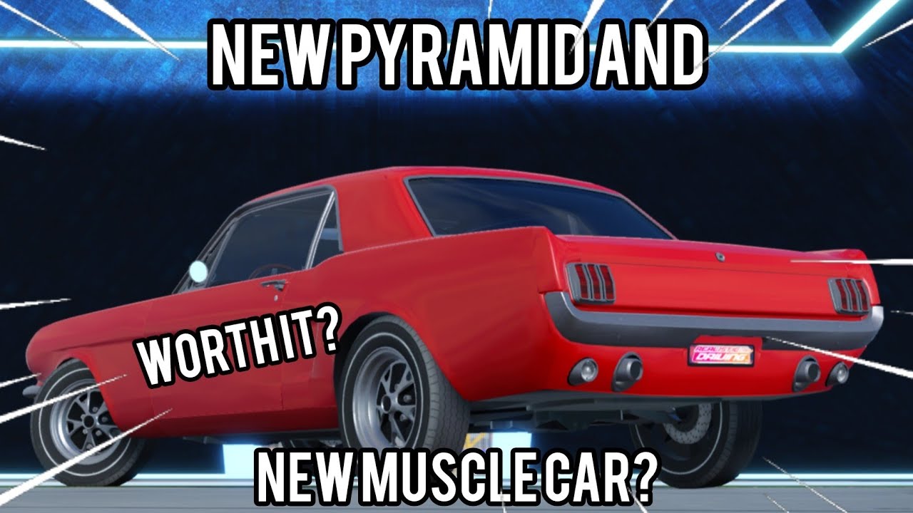 New PYRAMID and new MUSCLE CAR in Realistic Car Driving! - YouTube