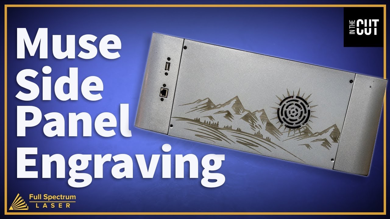 In The Cut - Muse Side Panel Engraving - YouTube