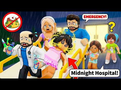 😢Midnight Hospital Emergency: What Happened to Daisy?|🌟Roblox Family Roleplay🌟