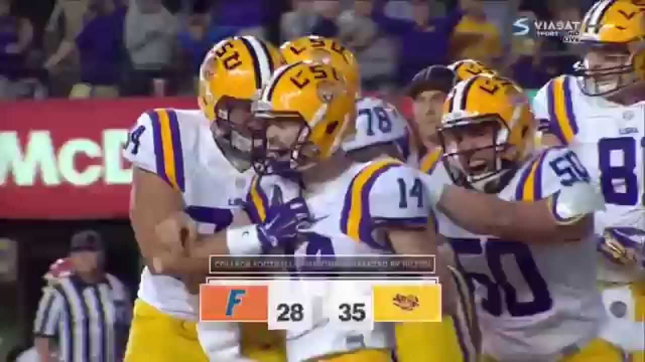 LSU Fake Field Goal vs. Florida (Game Clip) - YouTube