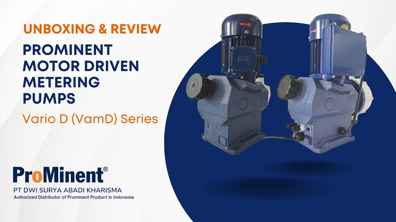 Unboxing & Review ProMinent Dosing Pump - VAMd - YouTube