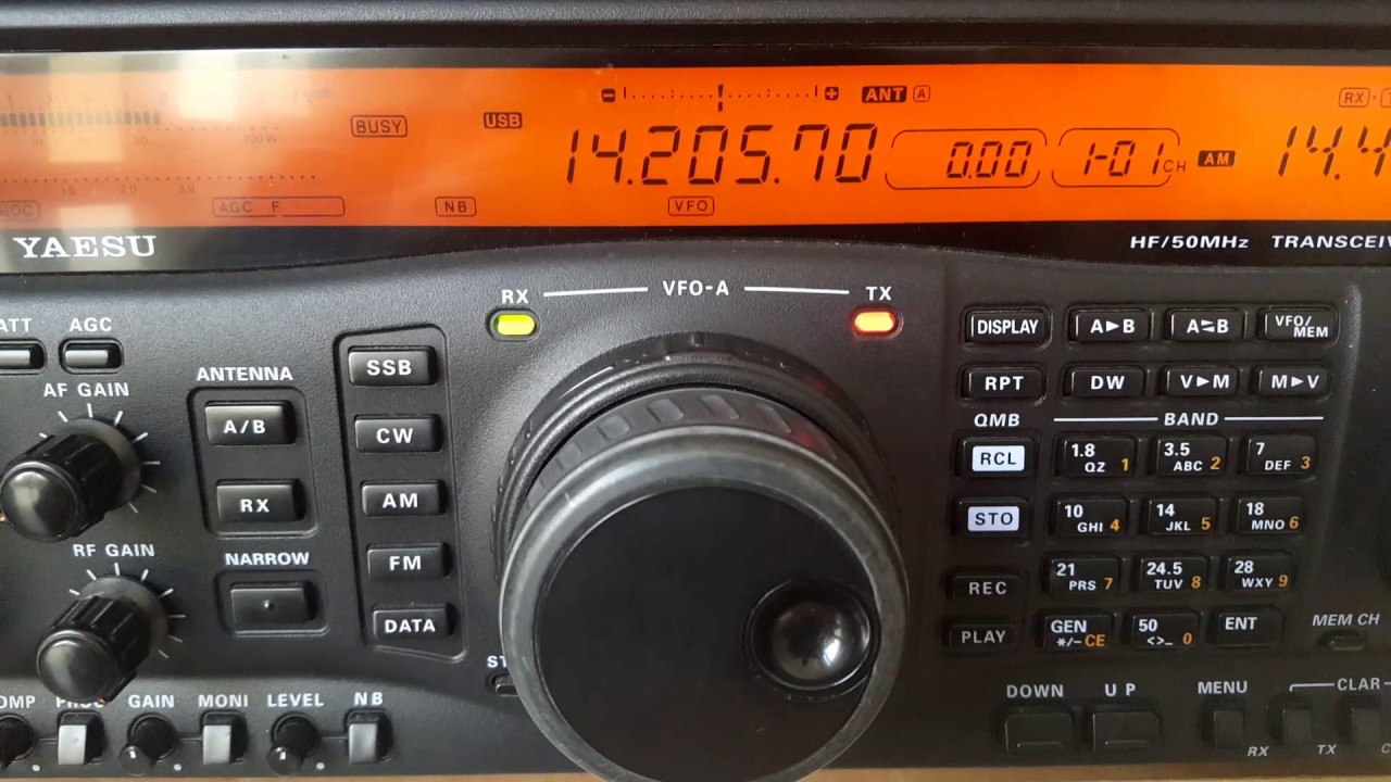 S57S CALLING CQ DX ON 20 METERS - AMATEUR - HAM RADIO - YouTube