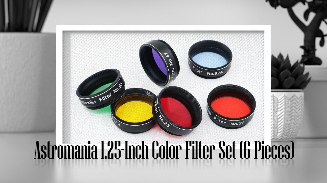 Astromania 1.25-Inch Color Filter Set (6 Pieces) - YouTube