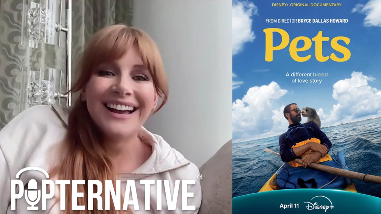 Bryce Dallas Howard talks Pets on Disney+, Horror Movies, Jurassic World and much more - YouTube