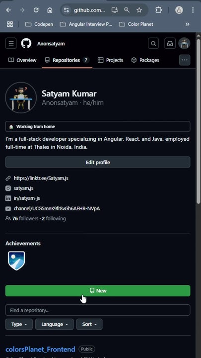 Create GitHub Repository And Push Your Code To It. #shorts #coding #githubeducation #programming ...