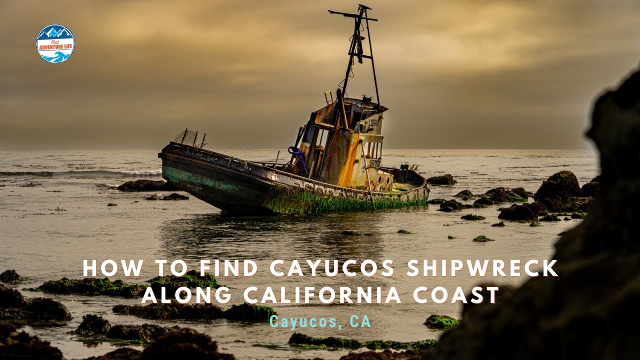 How to Find Cayucos Shipwreck Along the California Coast - YouTube