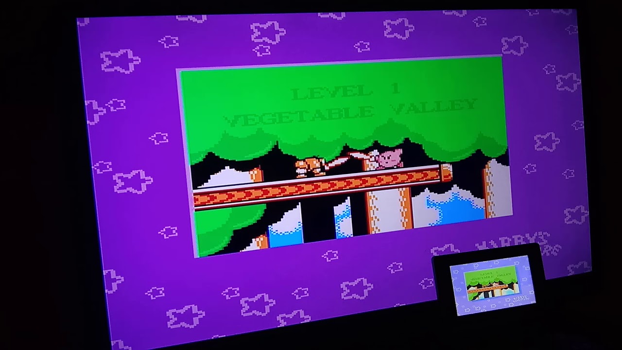 Portable DVD player playing NES - YouTube