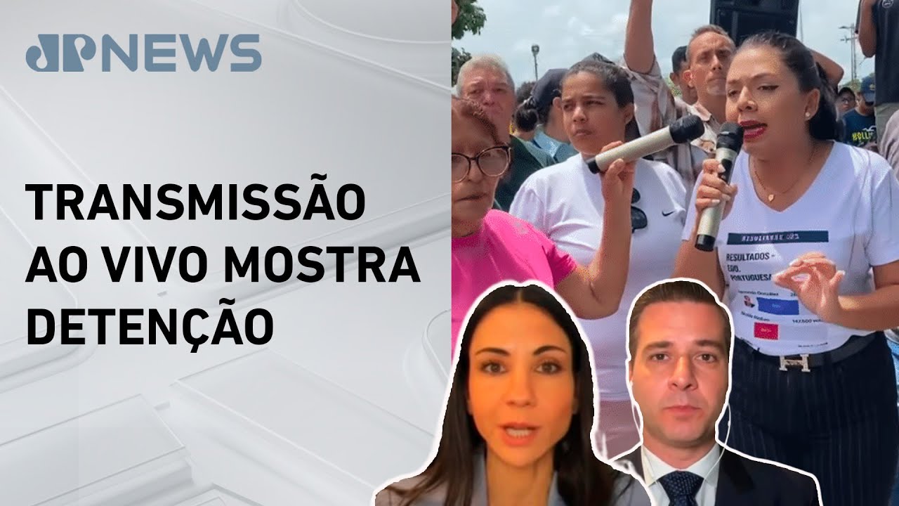 Chefe de campanha de María Corina Machado é presa na Venezuela; Neitzke ...