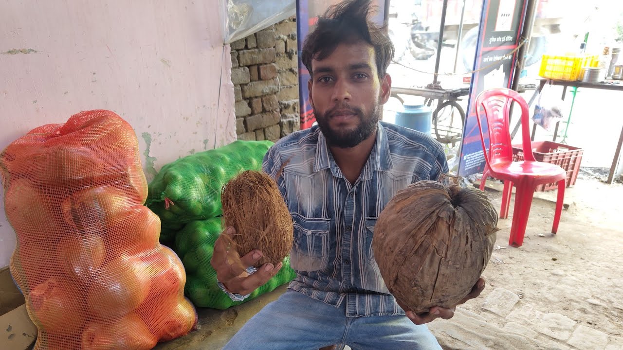 coconut water experiment 😱 | आज आपको दिखाते हैं 🥥 कच्चा नारियल और ...