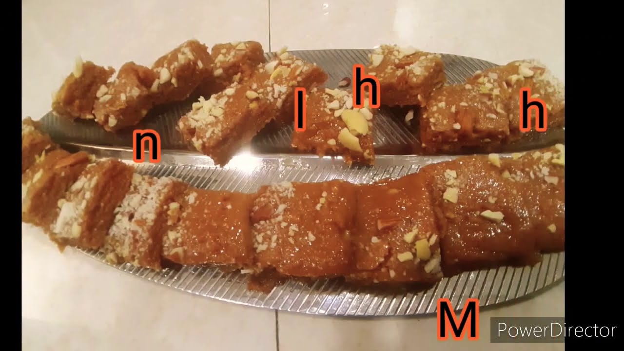 Mohan Thal | मोहनथाल | जन्माष्ठमी स्पेशल मिठाई - YouTube