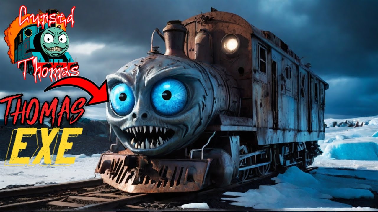 SCARY CURSED THOMAS TANK ENGINE TRAIN EXE SPIDER THOMAS MONSTER TRAIN ...
