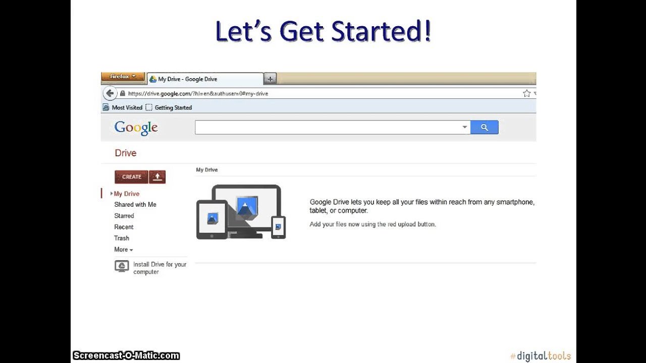 How to Upload a Document to Google Docs - YouTube