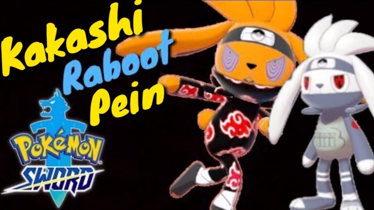 KAKASHI RABOOT & SHINY PEIN RABOOT | POKEMON SWORD SHIELD (REUP3) - YouTube