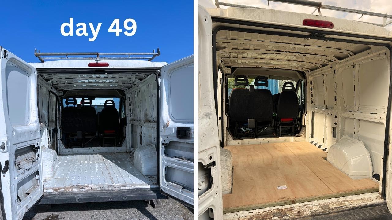 Finally Getting Started on the £500 Van | ep 3 - YouTube
