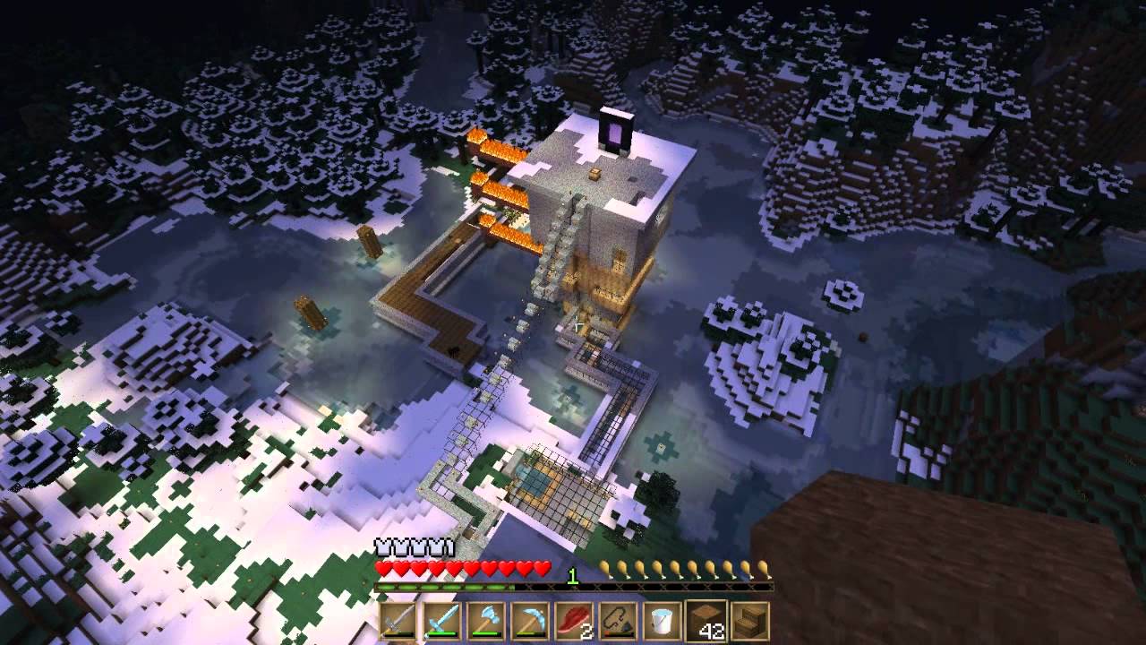 MineCraft - Crafting Stories part 37 - Lets Build MatchStick HOUSE ...