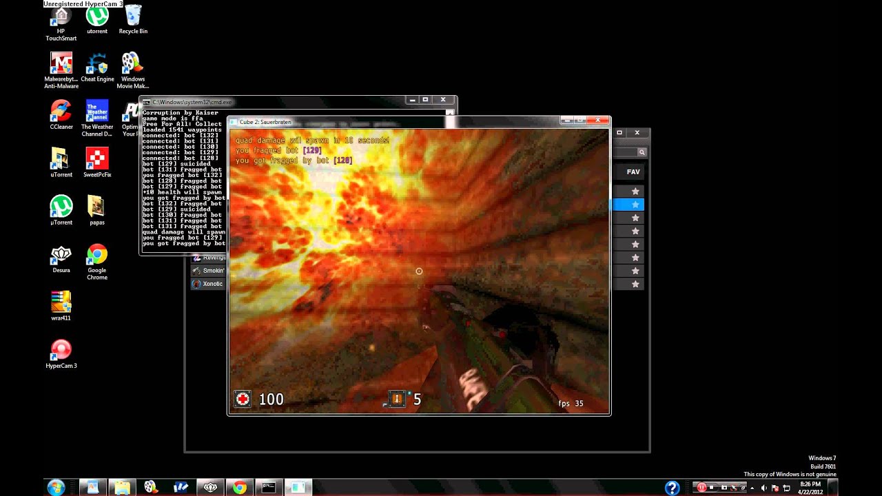 Desura Games Review: Cube 2 Sauerbraten - YouTube